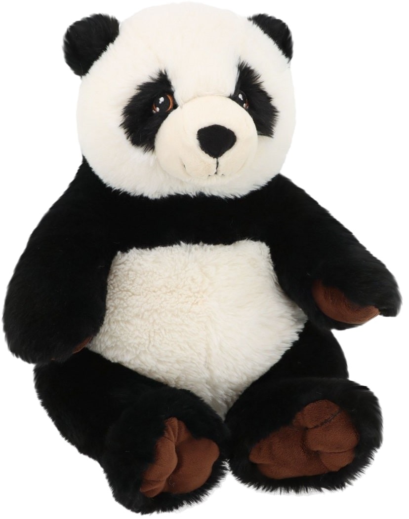 Плюшена играчка Keel Toys Keeleco - Панда, 38 cm | Отлична цена | Ozone.bg