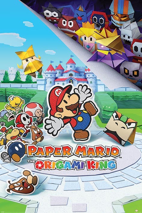 Плакат Pyramid Games: Super Mario - The Origami King | Ozone.bg