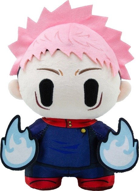 Плюшена фигура YuMe Animation: Jujutsu Kaisen - Yuji Itadori, 18 cm ...