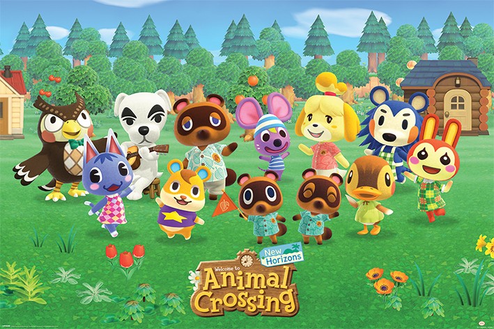 Плакат Pyramid Games: Animal Crossing - Lineup | Ozone.bg