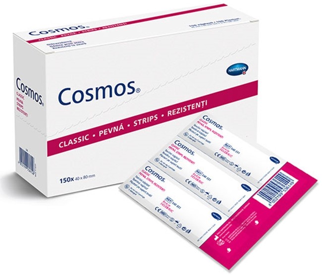 Cosmos Classic Пластири, 8 x 4 cm, 50 х 3 броя, Hartmann | Ozone.bg