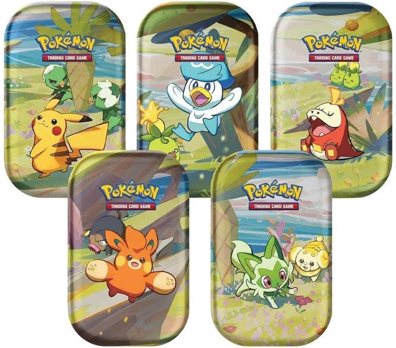 Pokemon TCG: Paldea Friends Mini Tin, асортимент | Ozone.bg