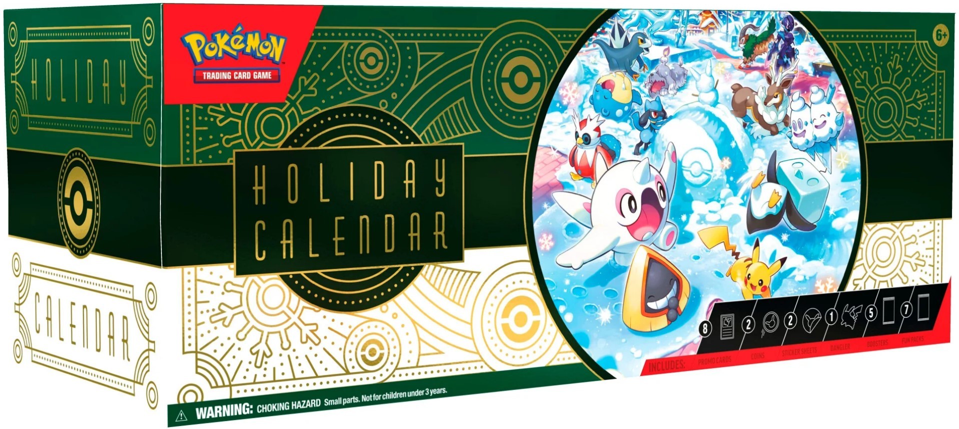 Pokemon TCG: Holiday Calendar 2024 | Ozone.bg