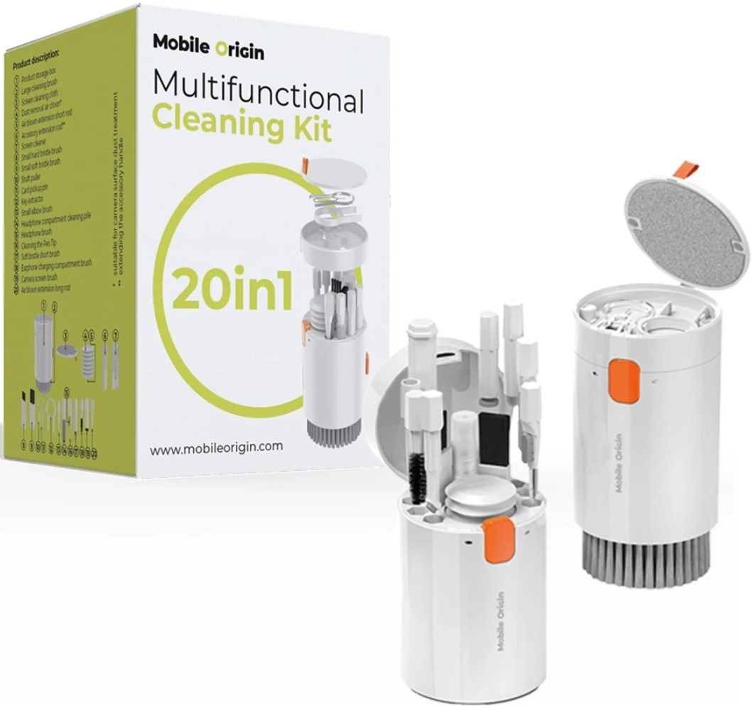 Почистващ комплект Mobile Origin - Multifunctional Cleaning Kit 20-в-1 ...