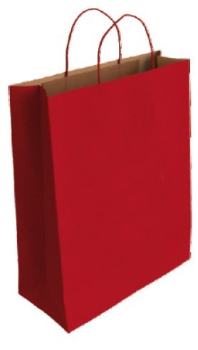 Подаръчна торбичка IPA - Крафт, червена, M | Ozone.bg