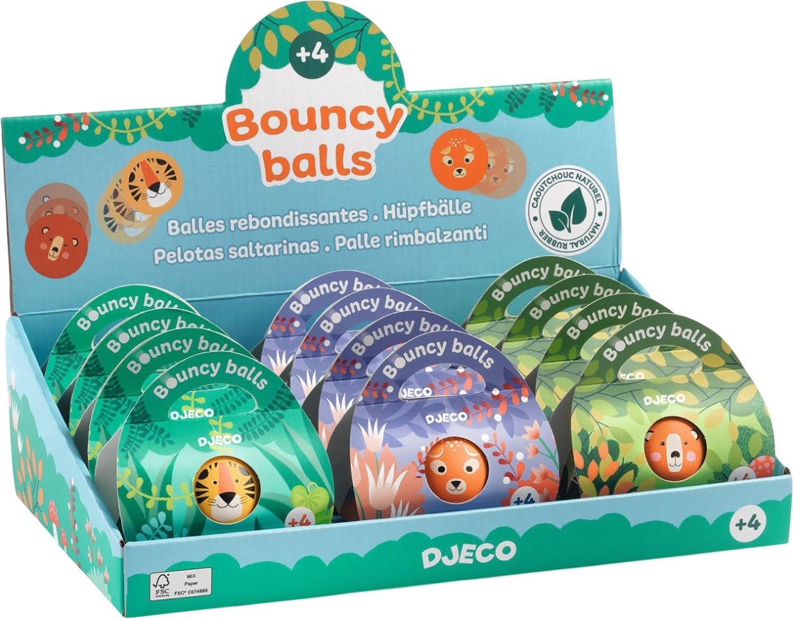 Подскачащо топче Djeco - Животни, асортимент | Отлична цена | Ozone.bg