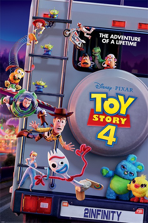 Макси плакат Pyramid Disney: Toy Story 4 - Aadventure of a Lifetime ...