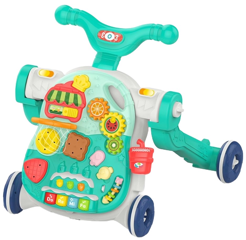 Проходилка 4 в 1 KikkaBoo - Sweet Escape, зелена | Ozone.bg