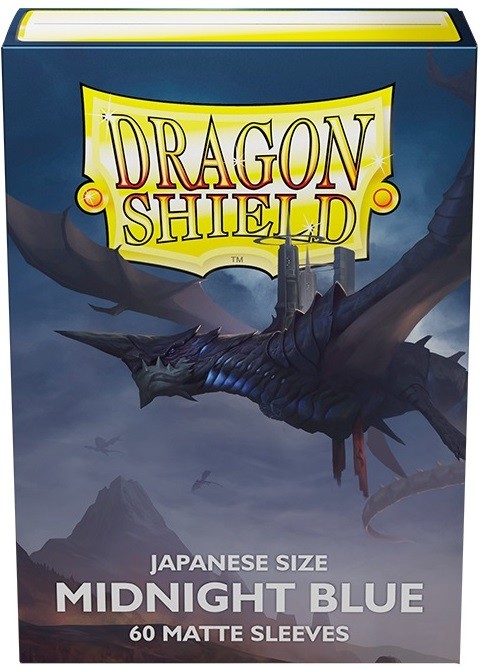 Протектори за карти Dragon Shield Sleeves - Small Matte Midnight Blue ...