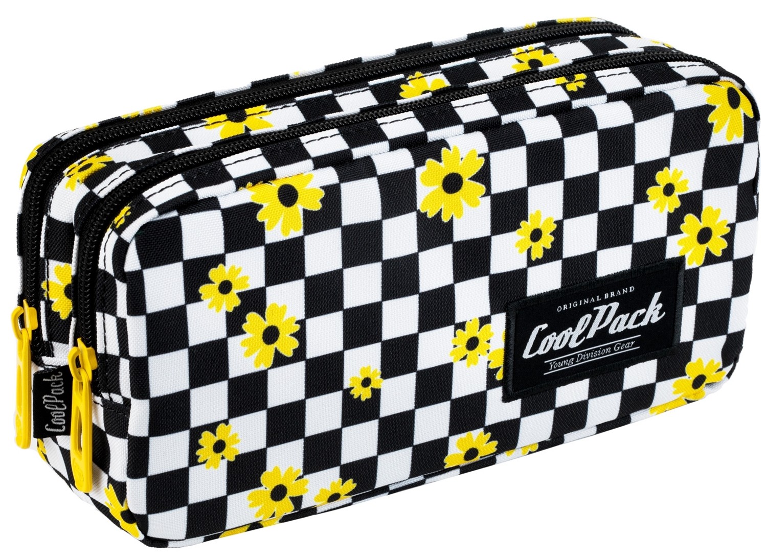 Правоъгълен ученически несесер Cool Pack Primo - Chess Flow | Ozone.bg