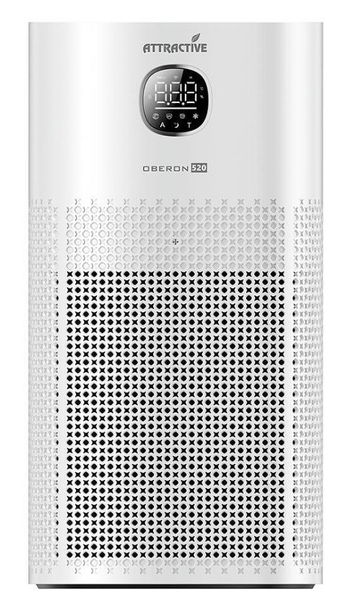 Пречиствател за въздух Oberon - 520, HEPA, 63 dB, бял | Ozone.bg