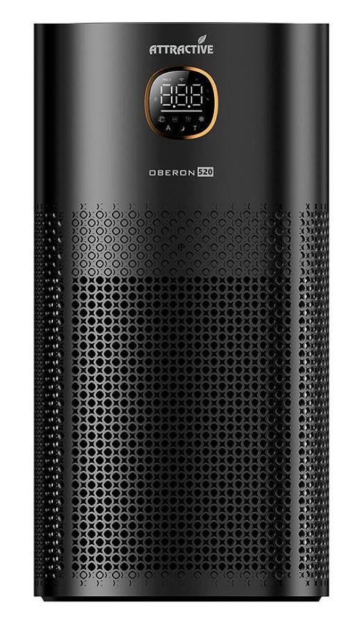 Пречиствател за въздух Oberon - 520, HEPA, 63 dB, черен | Ozone.bg
