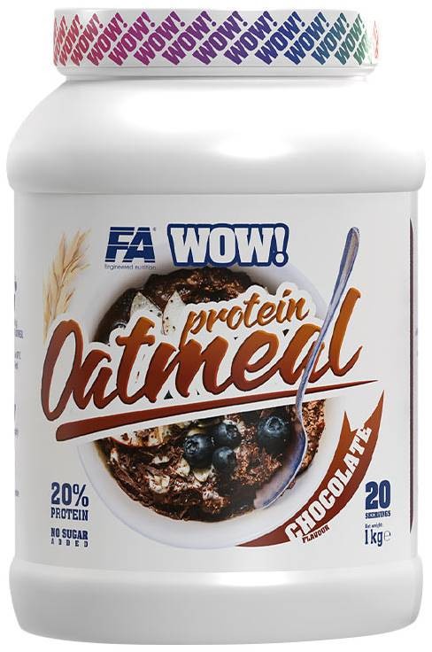 WOW! Protein Oatmeal, шоколад, 1 kg, FA Nutrition | Ozone.bg