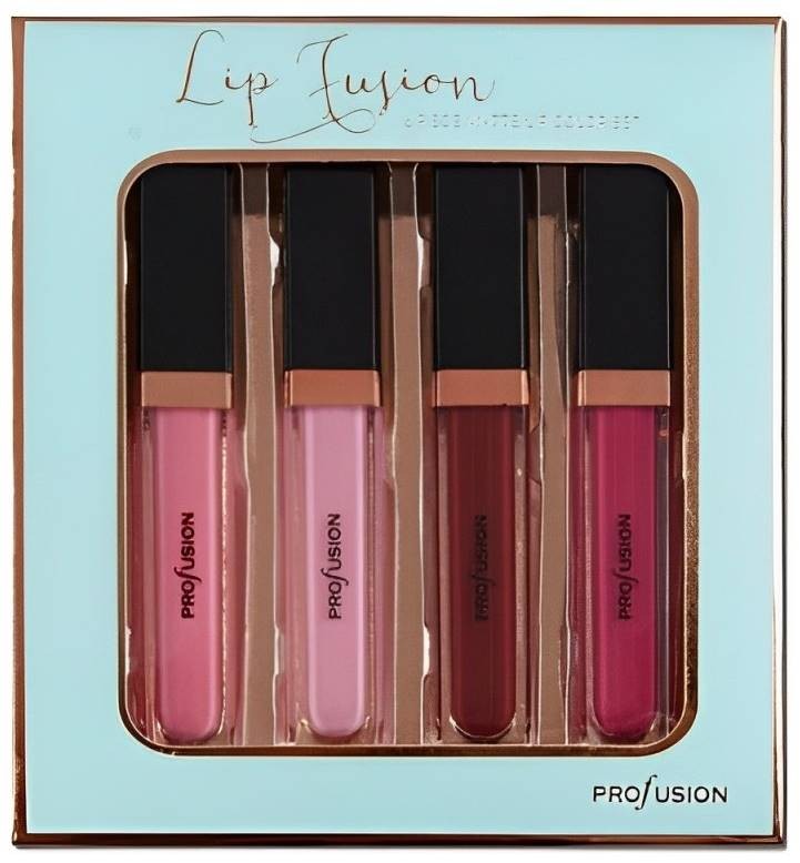 Profusion Cosmetics Комплект матови червила Lip Fusion, 4 броя | Ozone.bg