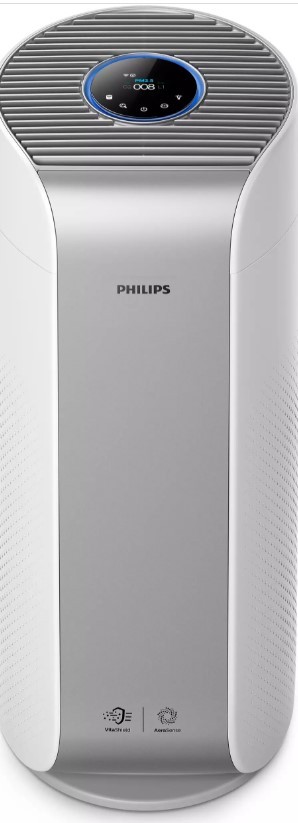 Пречиствател за въздух Philips - 4000i AC3854/50, HEPA, 70dB, сив ...
