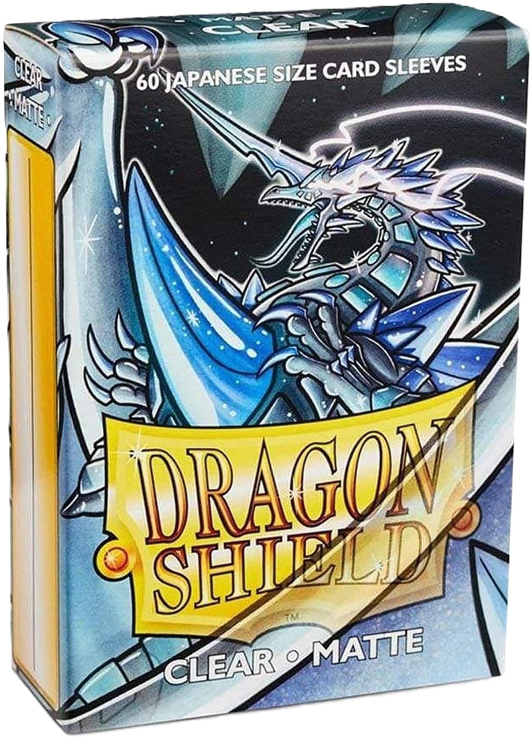 Протектори за карти Dragon Shield Clear Sleeves - Small Matte (60 бр ...