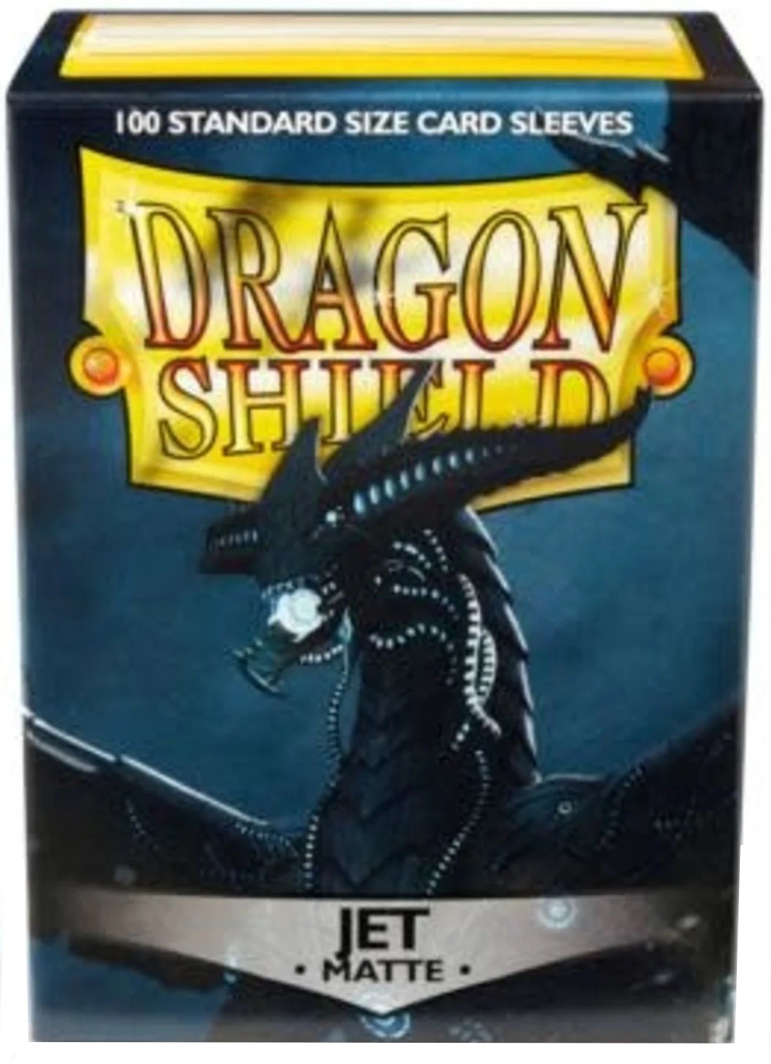 Протектори за карти Dragon Shield Sleeves - Matte Jet (100 бр.) | Ozone.bg