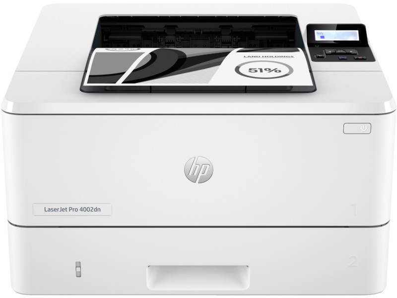 Принтер HP - LaserJet Pro 4002dn, бял | Ozone.bg