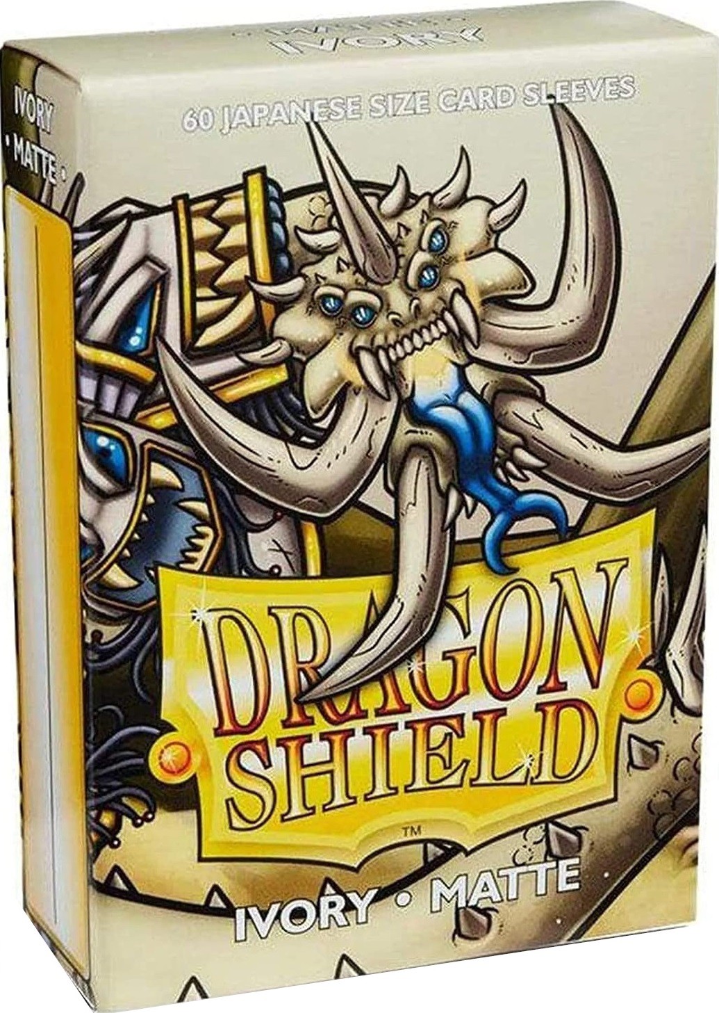 Протектори за карти Dragon Shield - Matte Sleeves Small Size, Ivory (60 ...