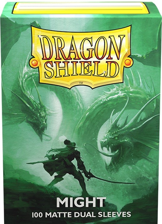 Протектори за карти Dragon Shield Dual Sleeves - Matte Might (100 бр ...