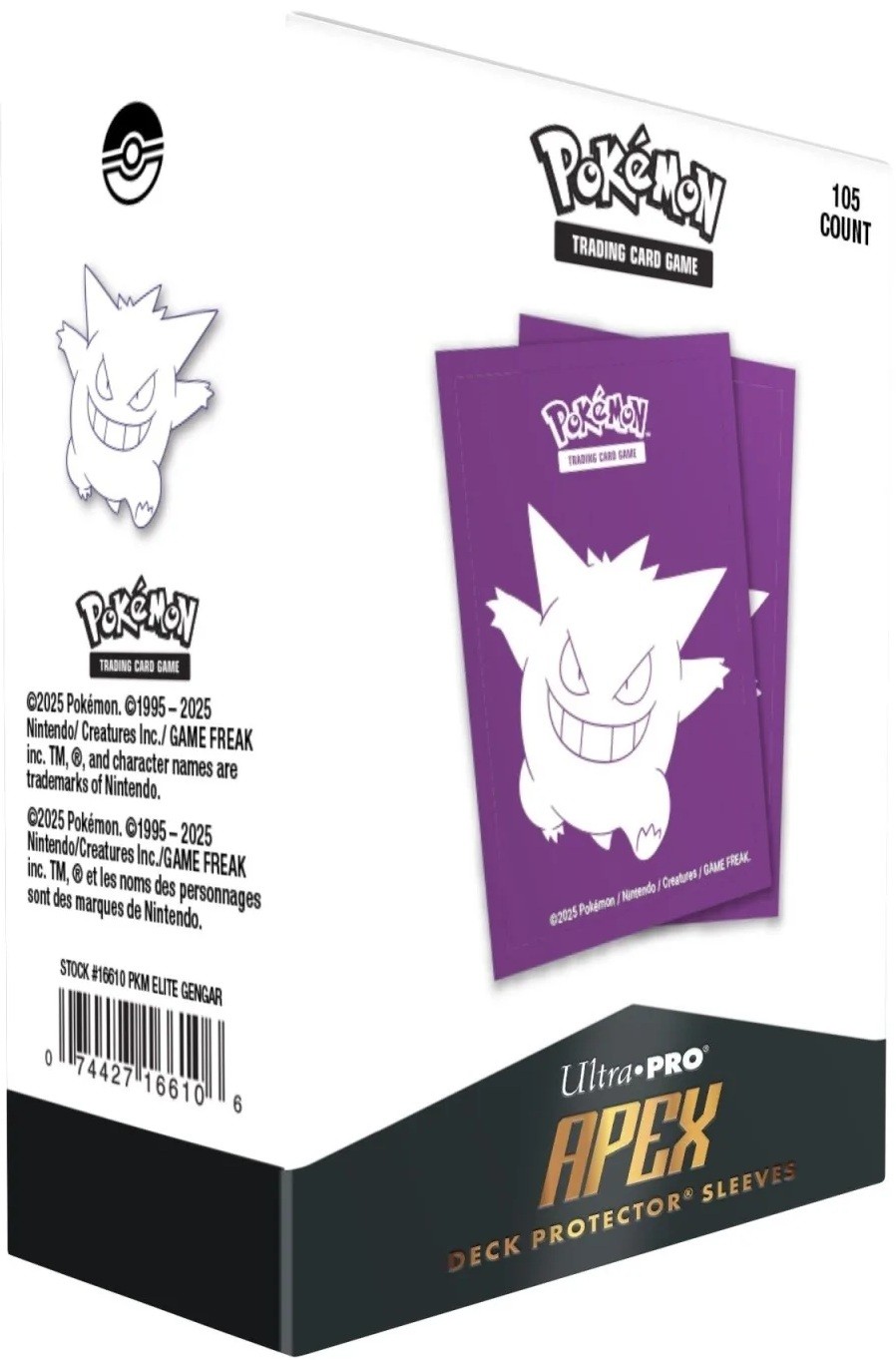 Протектори за карти Ultra Pro - Pokemon TCG: Gengar Apex Deck Protector ...