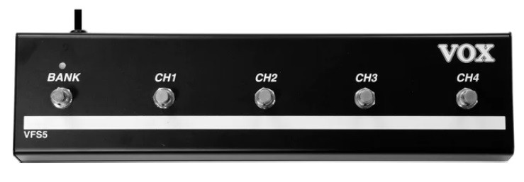 Превключвател VOX - VFS5 Footswitch, черен | Ozone.bg