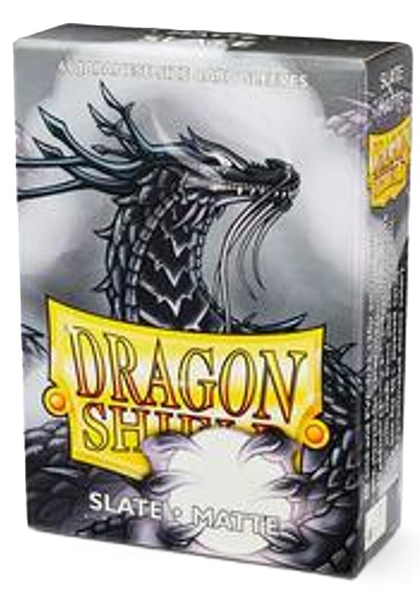 Протектори за карти Dragon Shield Sleeves - Small Matte Slate (60 бр ...