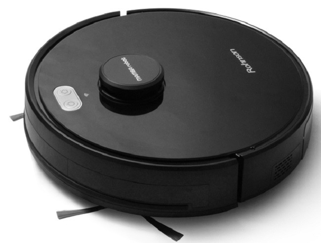 Прахосмукачка робот Rohnson - RM-01, HEPA H14, черна | Ozone.bg