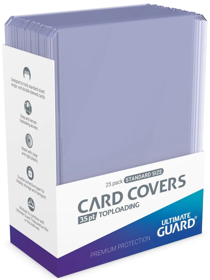 Протектори за карти Ultimate Guard Card Covers Toploading 35 pt - Clear ...