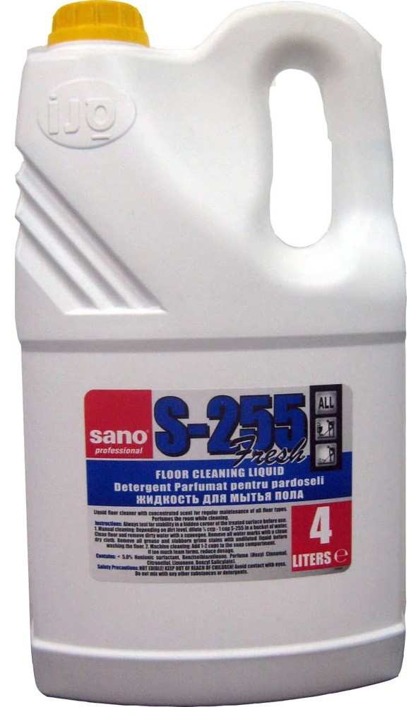 Препарат за под Sano - Floor S255, 4 L | Ozone.bg