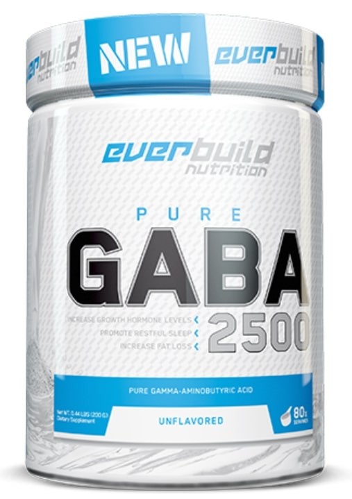 Pure GABA 2500, 200 g, Everbuild | Ozone.bg