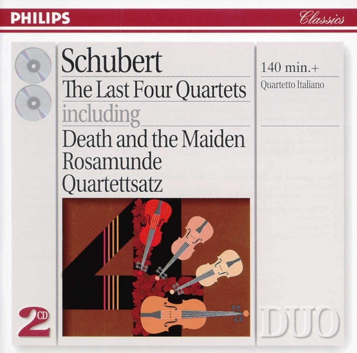 Schubert: The Last Four Quartets - Death and the Maiden etc. (2 CD) Отлична цена | Ozone.bg