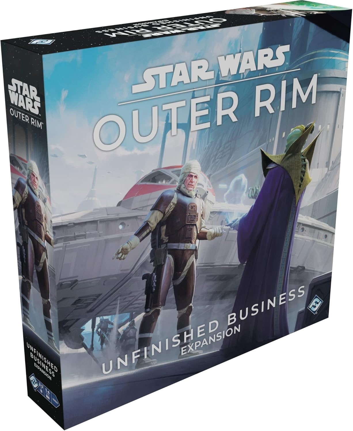 Разширение за настолна игра Star Wars: Outer Rim - Unfinished Business ...