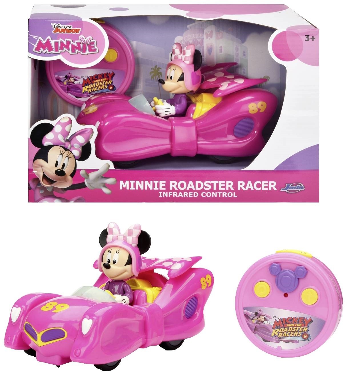 Радиоуправляема кола Jada Toys - IRC Minnie Roadster Racer | Отлична ...