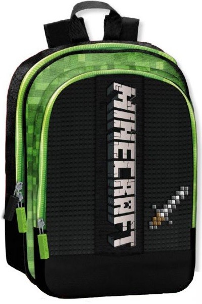 Раница за детска градина Minecraft pixel | Ozone.bg