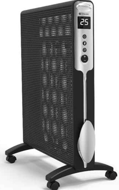 Радиатор Singer - MIR 6010 Mica, 2000W, черен | Ozone.bg