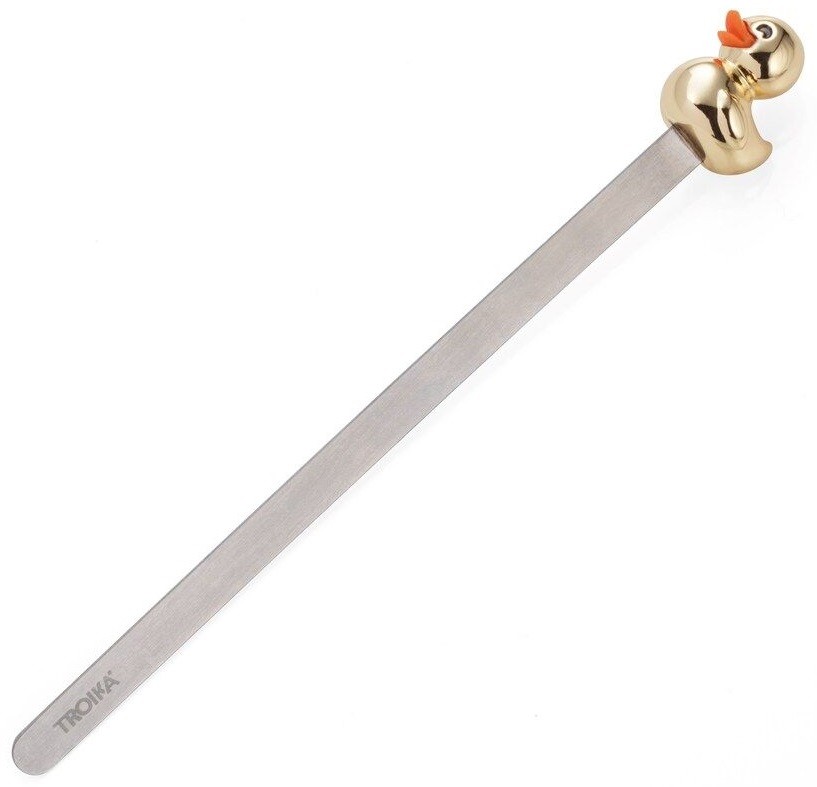 Разделител за книги Troika - Bookmark, Duck, златист | Ozone.bg