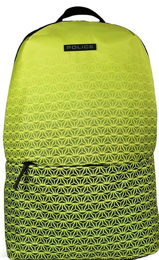Раница за лаптоп Police - Grid, 15'', зелена | Ozone.bg