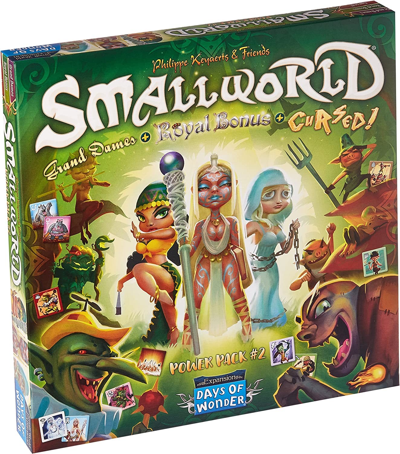 Разширения за настолна игра Small World Race Collection: Cursed, Grand ...