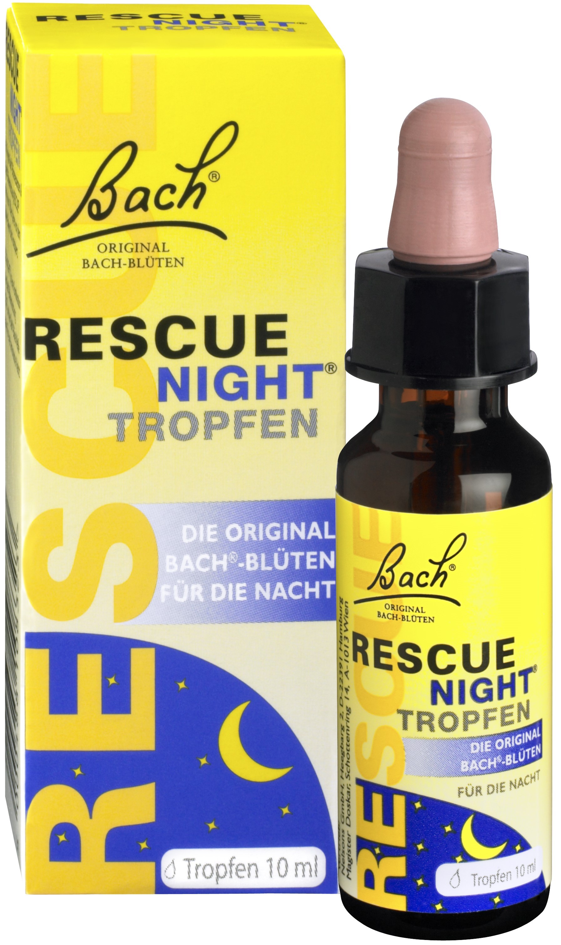 Rescue Night Tropfen, 10 ml, Bach Flower Remedies | Ozone.bg