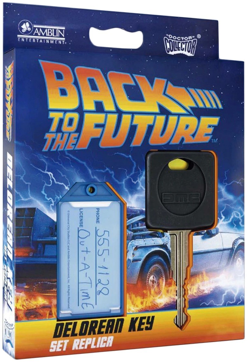Реплика Doctor Collector Movies: Back To The Future - DeLorean Key ...