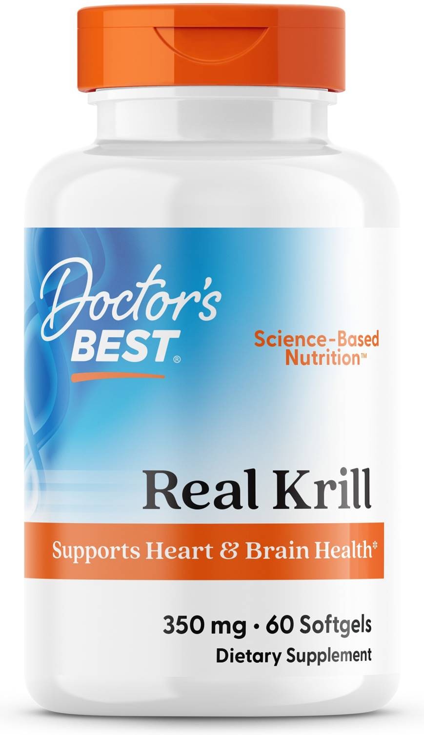 Real Krill, 350 mg, 60 капсули, Doctor's Best | Ozone.bg