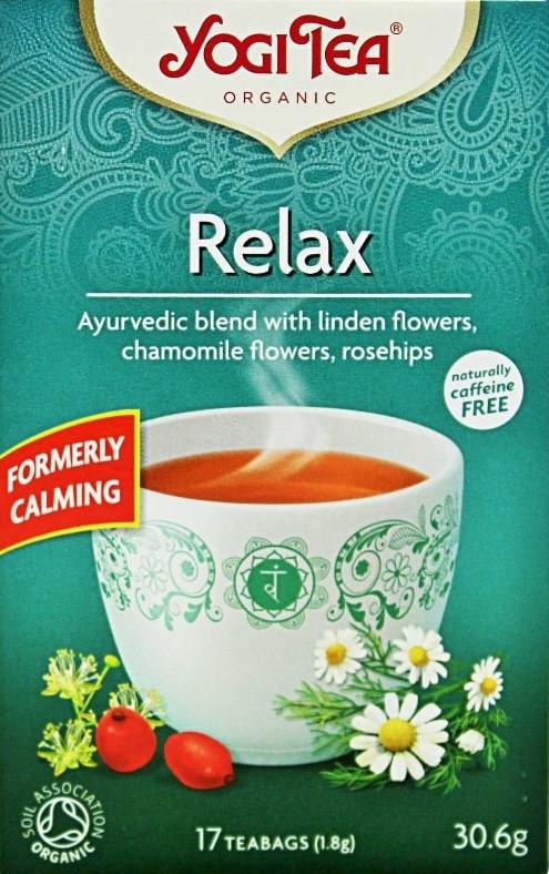 Relax Чай за спокойствие, 17 пакетчета, Yogi Tea | Ozone.bg