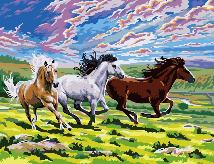 Рисуване по номера Newart - W040, 40 x 50 cm | Ozone.bg