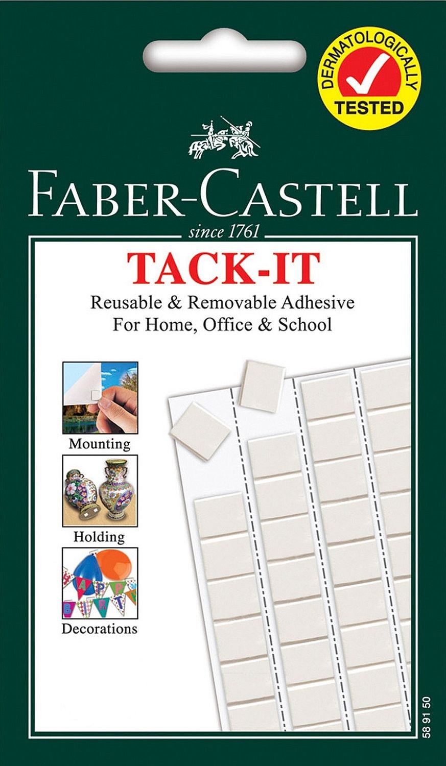 Самозалепваща гума Faber-Castell - Track-It, 50 g | Ozone.bg