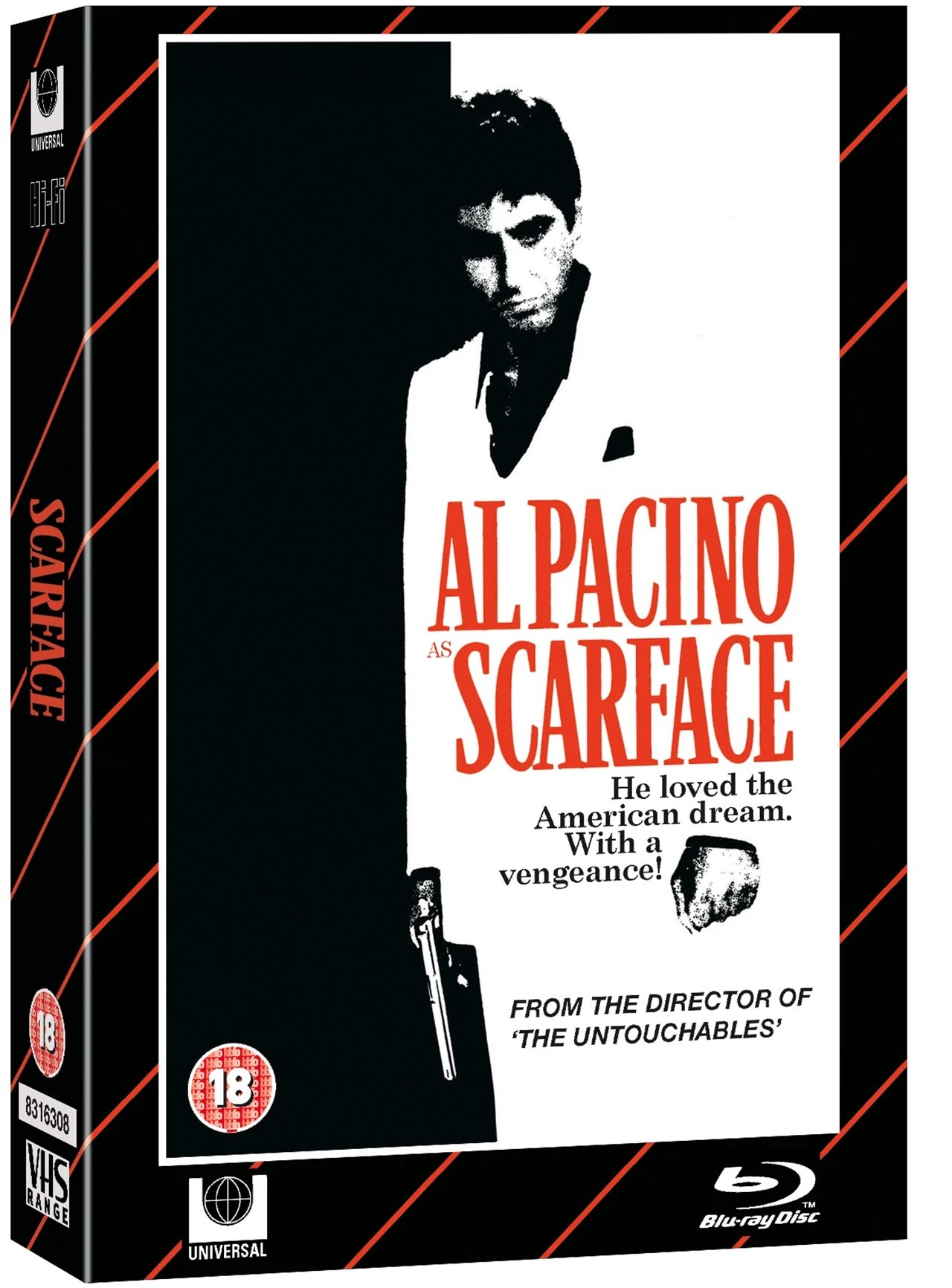 Scarface (1983), Limited Edition VHS Collection (Blu-Ray + DVD) | 1983 ...