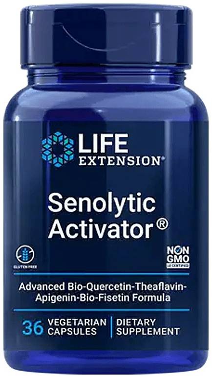 Senolytic Activator, 36 веге капсули, Life Extension | Ozone.bg