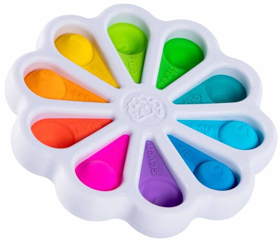 Сензорна играчка Tomy Fat Brain Toys - Dimple, цифри | Добра цена ...