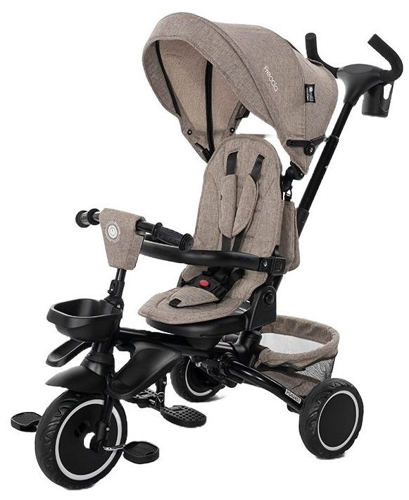 Сгъваема триколка с ротация Lorelli - Freccia, Beige/Black | Добра цена ...