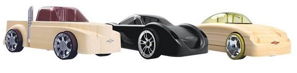 Сглобяеми дървени колички Play Monster Automoblox - Rescue vehicles, 3 ...